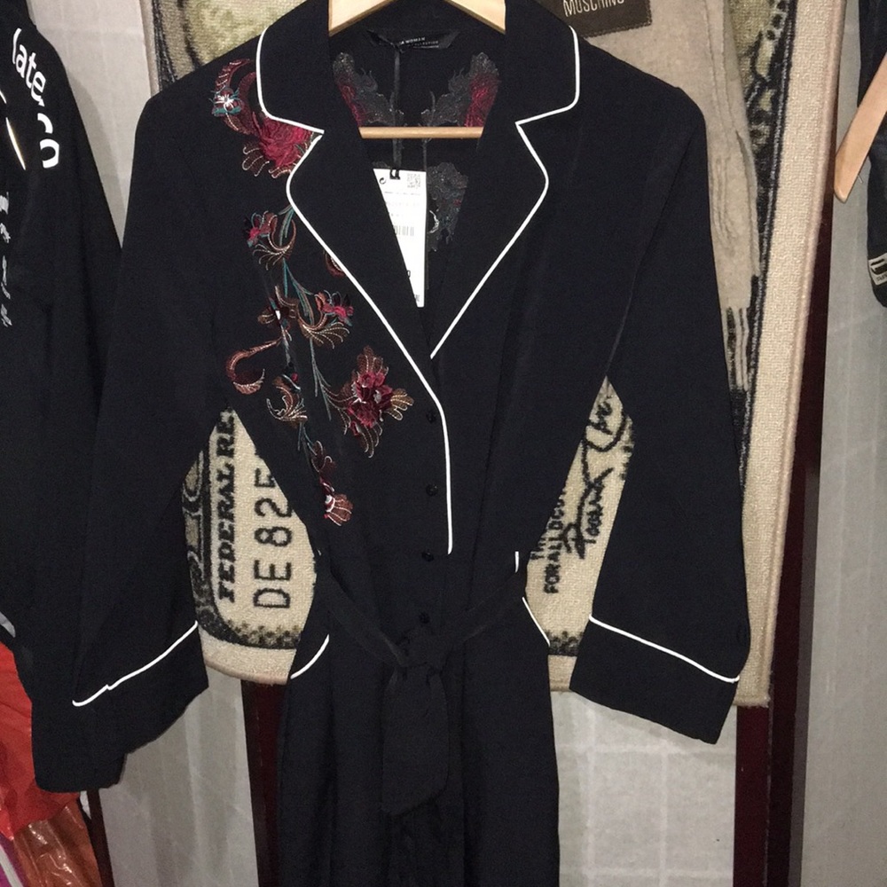 Bnwt Zara One Piece Jumpsuit - Gem